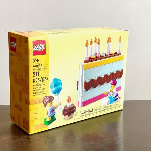 Lego | Toys | Lego 464 Birthday Cake With Candles 2023 Set Nib In Hand ...